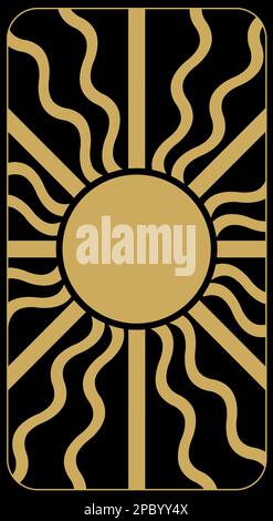 Tarot card design, reverse side. Fortune telling Stock Photo - Alamy
