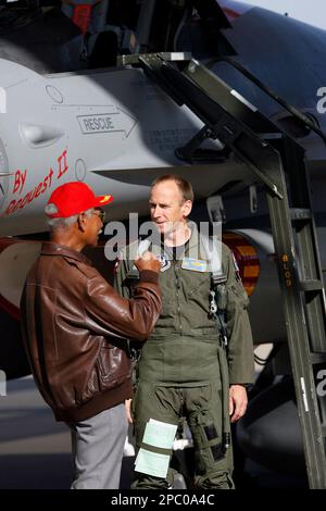 Air Force Lt. Col. Don Nguyen, assistant director of operations for the ...