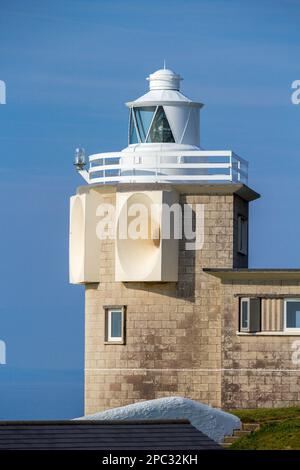 Bull point lighthouse Mortehoe, North Devon, UK, England, Bull point ...