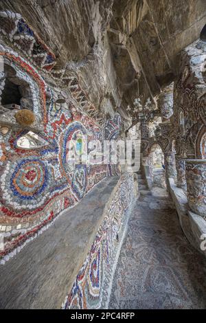 Valtellina, Italy - March 12, 2023: il castello valtellinese del Gaudì ...