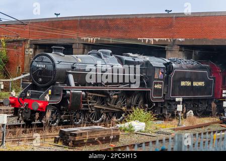 Stanier Black 5 number 4932 was built in 1945 by the LMS at their ...
