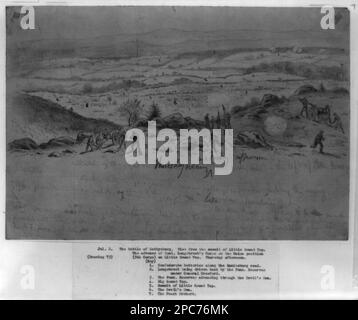 At Gettysburg. Morgan collection of Civil War drawings. Gettysburg ...