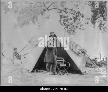 Major General Ambrose Everett Burnside assuming command of the Army of ...