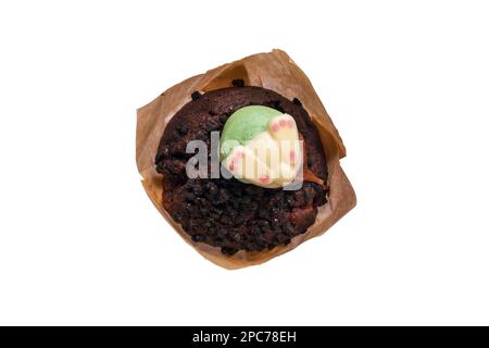 Bunny Bum muffin fresh from M&S in-store bakery isolated on white ...