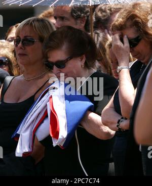 Maria Veronica Pinochet, right, the daughter of former Gen. Augusto ...