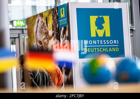 Exhibition stand Montessori Pedagogy. The trade fair Didacta is Europes ...