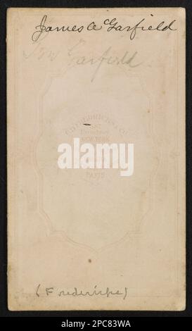 James Garfield and Family Stock Photo - Alamy