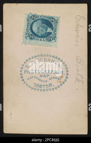 Edwin Booth and family Stock Photo - Alamy