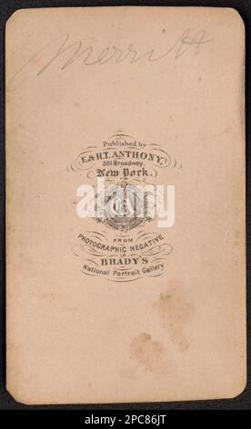 Major General Wesley Merritt of 2nd Regular Army Cavalry Regiment and ...