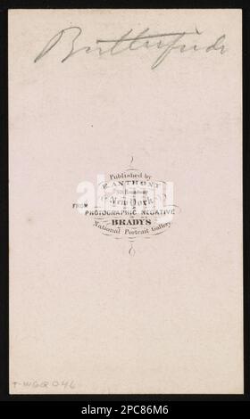 Union General Daniel Butterfield Stock Photo - Alamy