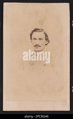 A historical photograph of Second Lieutenant Theodore S. Garnett ...