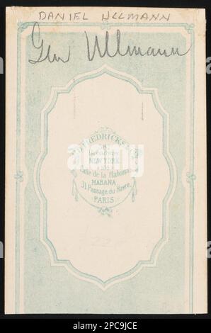 General Daniel Ullman of New York. Civil war photographs, 1861-1865 ...