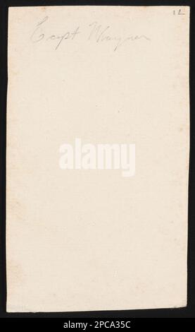Colonel Wagner. Civil war photographs, 1861-1865 , Title from Civil War ...
