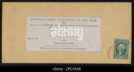 Richmond, Virginia. Richmond City Hospital. Civil war photographs, 1861 ...