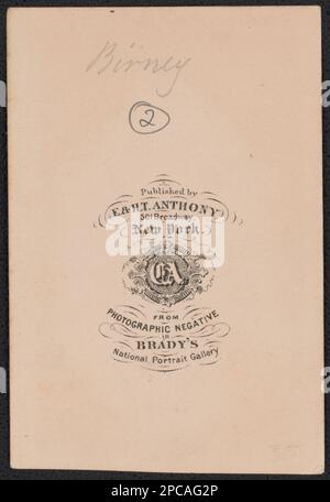 Portrait of David Bell Birney, Union Army General in the American Civil ...