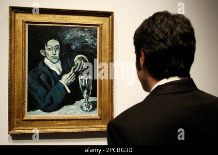 The portrait of Angel Fernandez de Soto also known as The Absinthe ...