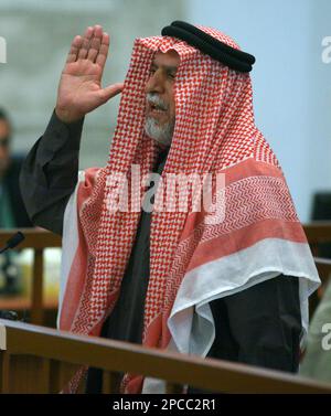 Awad Hamed al-Bandar, former chief judge of the Revolutionary Court ...