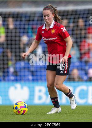 Manchester United's Maya Le Tissier celebrates scoring her sides second ...