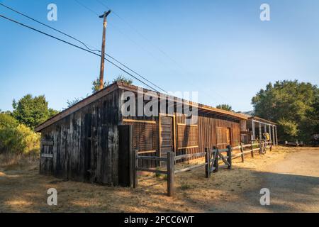 Historic Buildings Garland Ranch Regional Park Stock Photo - Alamy