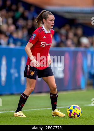 Ella Toone #7 of Manchester United in possession during the The FA ...