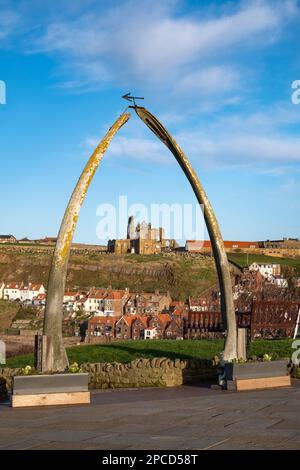 The Whale Bones of Whitby Stock Photo - Alamy