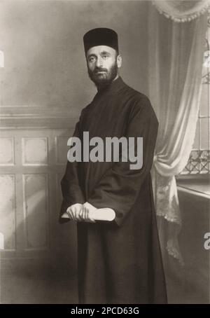 Portrait of the composer Komitas (1869-1935), 1890. Private Collection ...