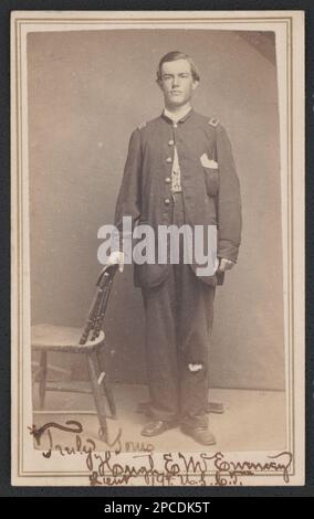 1st Connecticut Heavy Artillery Regiment with a 20 pounder Parrott rifle, Model 1861. Fort ...