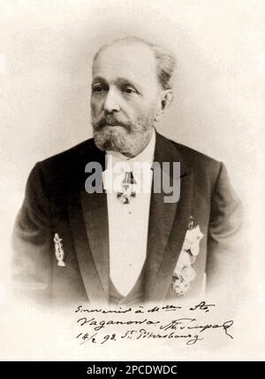 Marius Petipa - portrait of the French dancer, choreographer and ballet ...