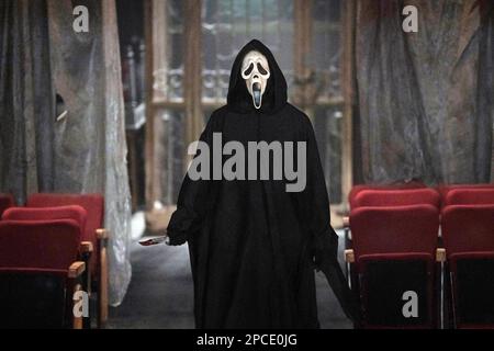 SCREAM VI, (aka SCREAM 6), Ghostface, 2023. ph: Philippe Bosse ...