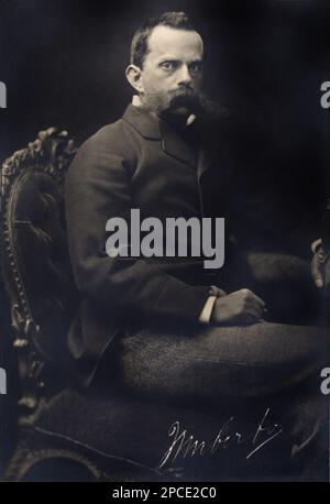 1900 ca : Portrait of King of Italy UMBERTO I di SAVOIA ( 1844 - 1900 ...