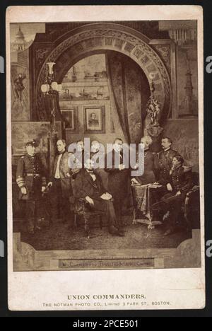 Civil War officers. Union (1879) (14760319144 Stock Photo - Alamy