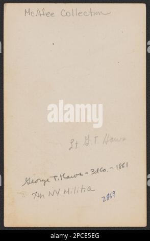 George T. Haws c. 1860-1870 Stock Photo - Alamy