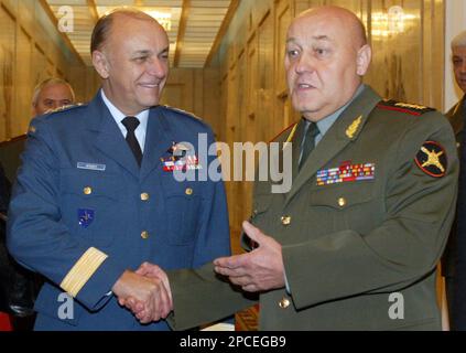 Gen. Ray Henault, chairman of NATO's military committee and former ...