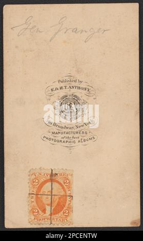 General Gordon Granger. Civil war photographs, 1861-1865 . United ...