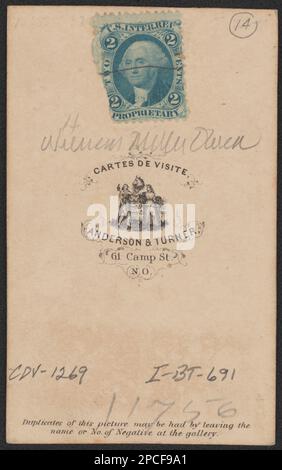 Lieutenant Colonel William Miller Owen of Washington Virginia Light ...