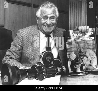Heinz Sielmann, German wildlife filmmaker. [automated translation ...