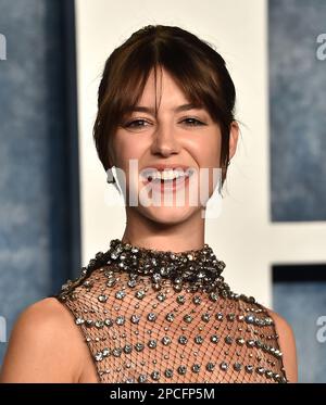 Daisy Edgar-Jones arriving at the Vanity Fair Oscar Party held at the ...