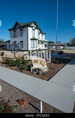 Lompoc, USA - April 221, 2019: visiting the village of Lompoc with ...