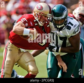 Philadelphia Eagles defensive tackle Darwin Walker exits practice on ...