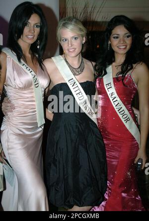 Miss United States Brooke Elizabeth Angus, right, and Miss Canada ...