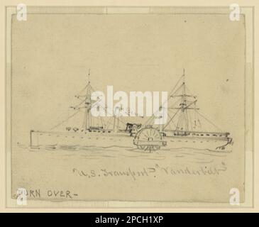 Vanderbilt, 1861. Morgan collection of Civil War drawings. Vanderbilt ...