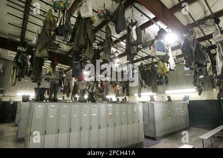 Miners in Locker Room After Shift Tower Colliery Hirwaun Rhondda South ...
