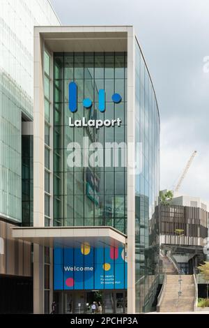 Lalaport shopping mall sign, Kuala Lumpur, Malaysia Stock Photo - Alamy