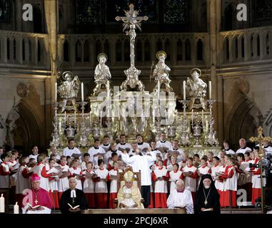 Bishop Gerhard Ludwig Mueller, bishop of Regensburg and the diocese ...
