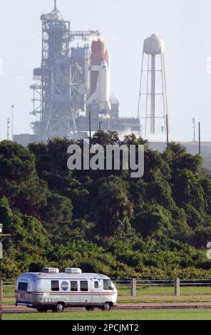 STS-115 crew Launch Pad 39B Stock Photo - Alamy