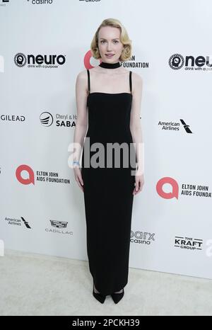Emily Ruhl arrives at the Elton John AIDS Foundation's 31st Annual ...