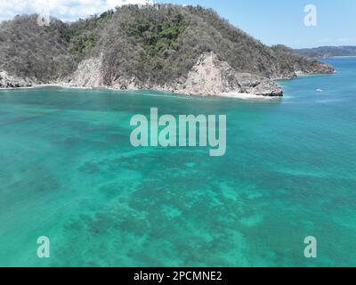 Located in the Gulf of Nicoya Tortuga Island (Isla Tortuga), Pacific ...
