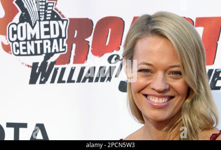Actress Jeri Ryan poses on the press line at the Movies Rock ...