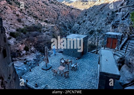 The Suwgra, a stone village turned into a cliff resort in the Western ...