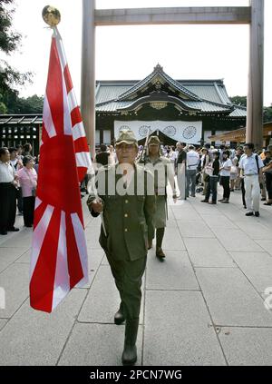 A group of Japanese soldiers at a parade Stock Photo - Alamy